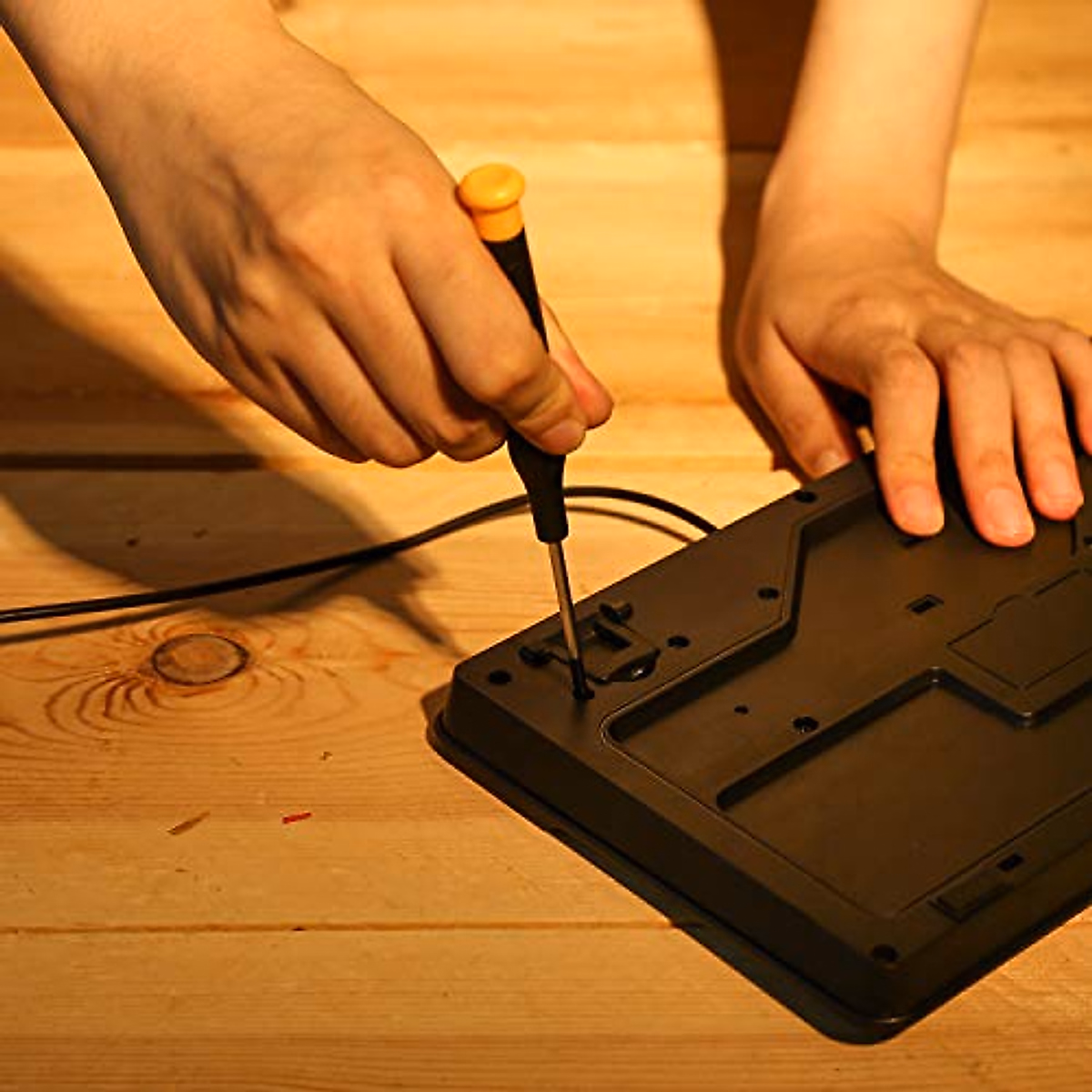 DEKOPRO 208 Piece Tool Set,General Household Hand Tool Kit, Auto Repair Tool Box with Plastic Toolbox Storage Case