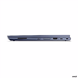 Lenovo ThinkPad C13 Yoga Chromebook Enterprise, AMD Ryzen 5 3500C, Radeon Graphics, 8GB RAM, 128GB Storage, 13.3" FHD Touch Display, Chrome OS with Chrome Enterprise Upgrade, 20UX001WUS, Abyss Blue