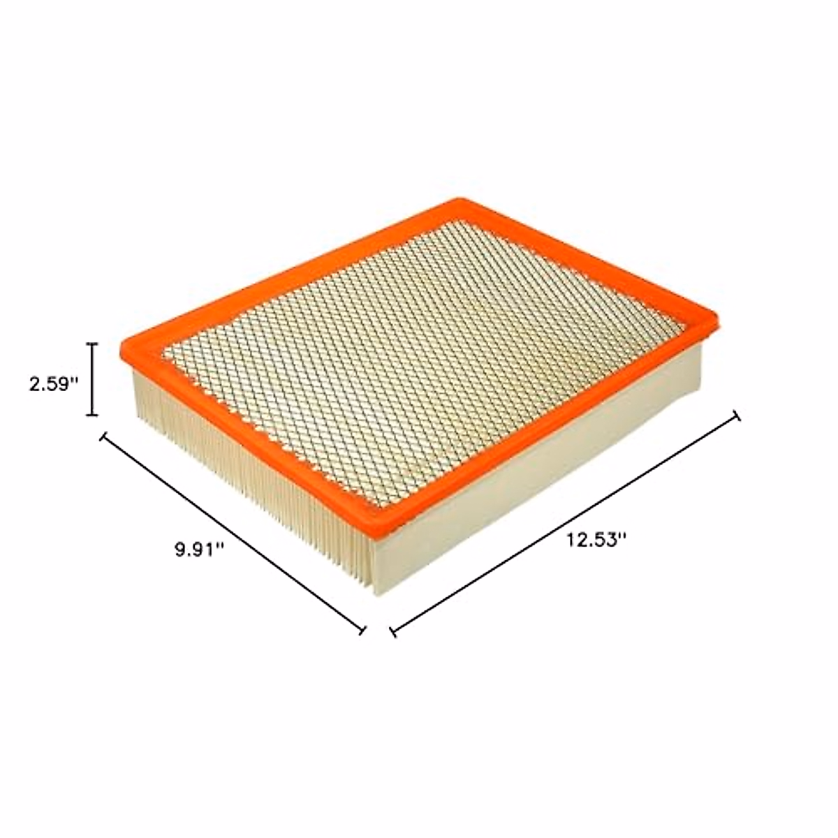 FRAM Extra Guard CA8756 Replacement Engine Air Filter for Select Cadillac, Chevrolet and GMC Models, Provides Up to 12 Months or 12,000 Miles Filter Protection