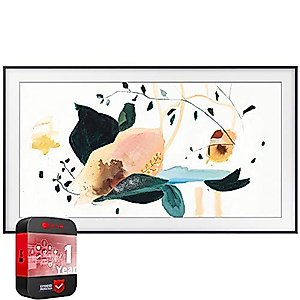 SAMSUNG QN75LS03TAFXZA The Frame 3.0 75 inch QLED Smart 4K UHD TV Bundle with CPS Enhanced Protection Pack