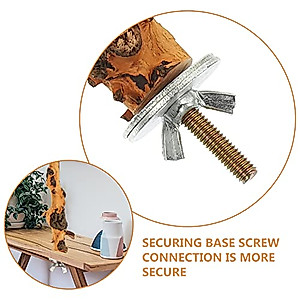 Ipetboom Bird Play Stand Wood Fish Sticks 2Pcs Bird Cage Parrot Stands Household Bird Perches Wear-Resistant Parrot Perches Bird Accessory Driftwood Parrot Platform Stand