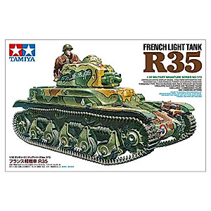 Tamiya TAM35373 1:35 French Light Tank R35 [Model Building KIT]