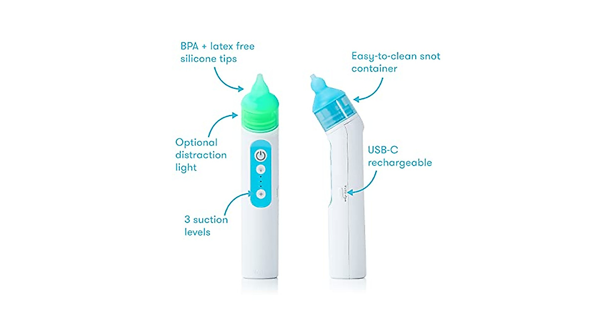 Frida Baby Electric NoseFrida: Rechargeable Nasal Aspirator