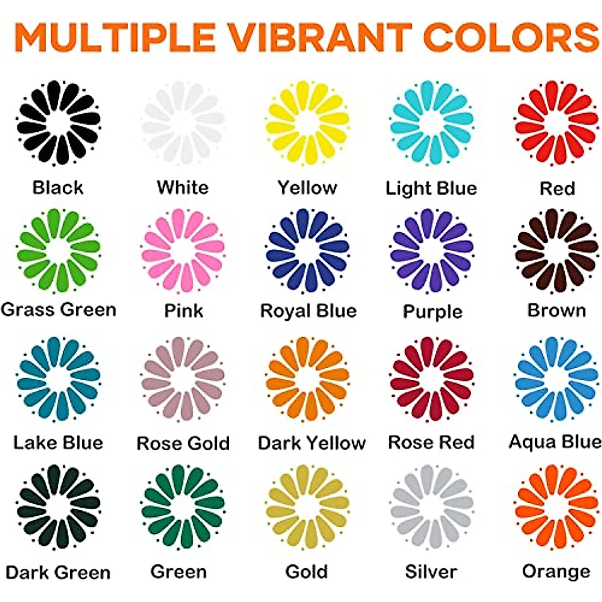 HTVRONT 15"x15" Heat Press Machine for T-Shirts & HTV Heat Transfer Vinyl Bundle: 20 Pack 12'' x 3FT Heat Transfer Vinyl Rolls