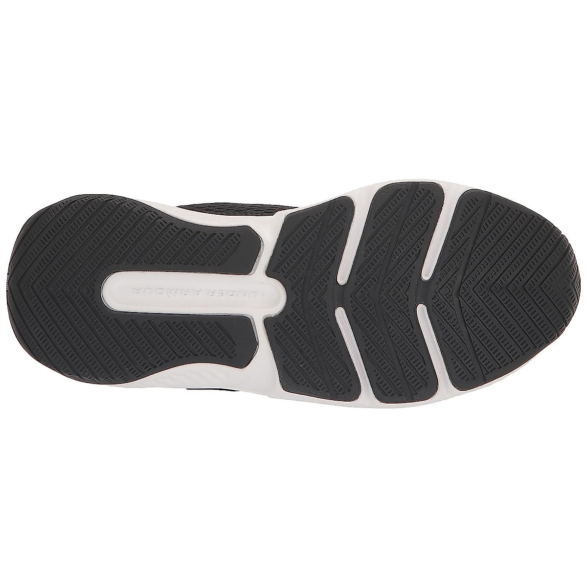 Under Armour Women's Dynamic Select, (001) Black/White/Black, 7, US