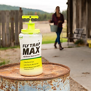 RESCUE! Fly Trap Max – Extra Large Reusable Outdoor Fly Trap