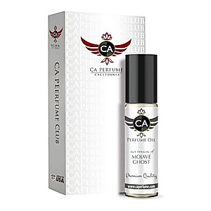 CA Perfume Impression of Mojave Ghost For Women & Men Replica Fragrance Body Oil Dupes Alcohol-Free Roll-On 0.3 Fl Oz/10ml