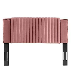 Modway Felicity Adjustable, Queen (U.S. Standard), Dusty Rose