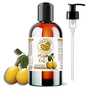 Bella Terra Oils - Marula Oil for Face 8 oz - Cold-Pressed Essence, A Symphony of Essential Fatty Acids, for an Enriched Skin Experience