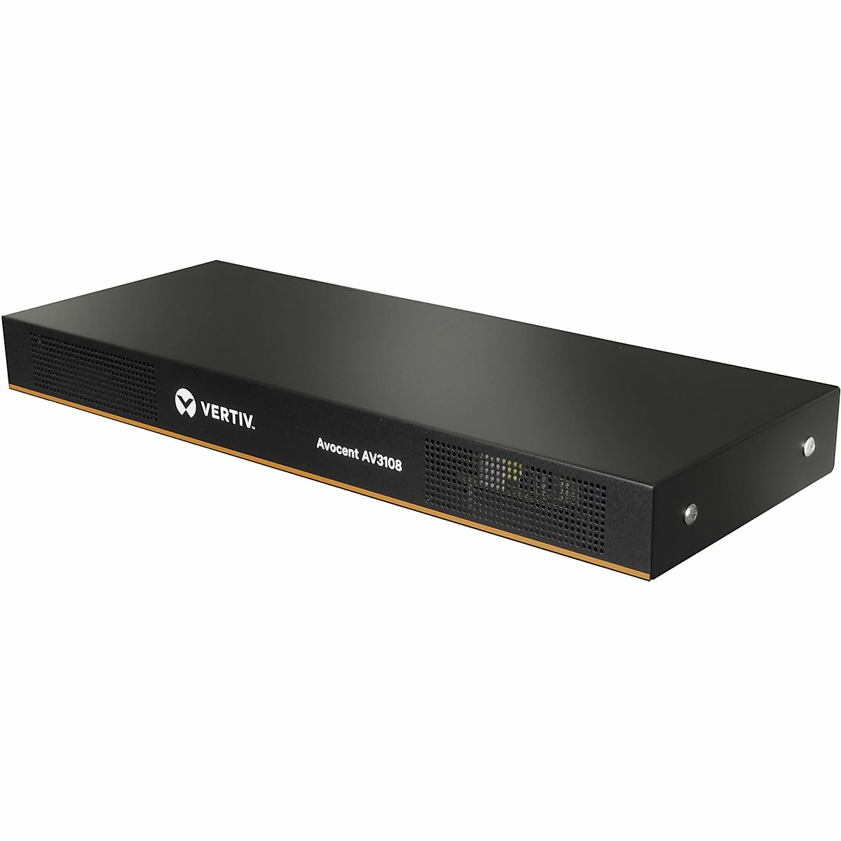 Vertiv Avocent AV3000 Rackmount KVM Over IP Switch, 8 Port KVM switches, Common Access Card (CAC), Local and Remote Access, Centralized Management, VGA, DisplayPort, DVI, HDMI, VGA Cable (AV3108-400)
