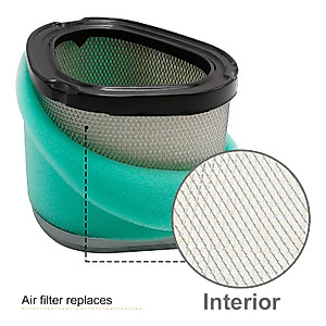 12 083 05-S 12 883 05-S1 1208314 Air Filter + Oil Filter Replacement for Kohler Command Pro CV11 CV12.5 CV13 CV14 CV15 CV16 CV430 CV460 CV490 CV491 CV492 CV493 M92359 AM121608 Engine Lawn Mower