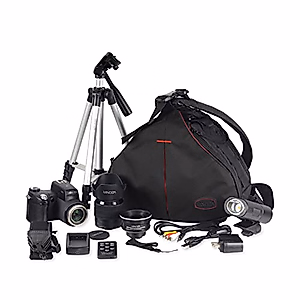 Minolta MN24Z 33 MP / 1080p HD Digital Camera w/Interchangeable Lens Kit (Black)