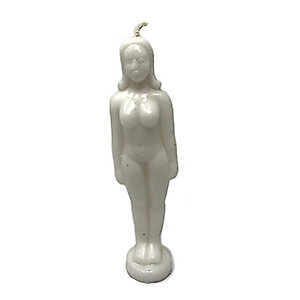 White – Female Shape - Spellcasting Candle – Wicca - Hoodoo
