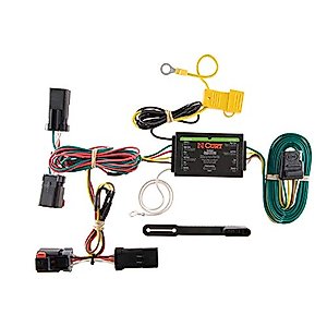 CURT 56145 Vehicle-Side Custom 4-Pin Trailer Wiring Harness, Fits Select Chrysler 300