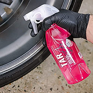 GYEON quartz Q²M Tar 500 ml - Safe and Effective Rubber and Tar Remover - Ideal for Post Track Day Cleaning - Quick and Effective Adhesive Remover