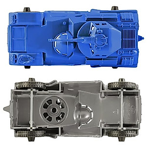 TimMee Recon Patrol Armored Cars - Plastic Army Men Scout Vehicles USA Made
