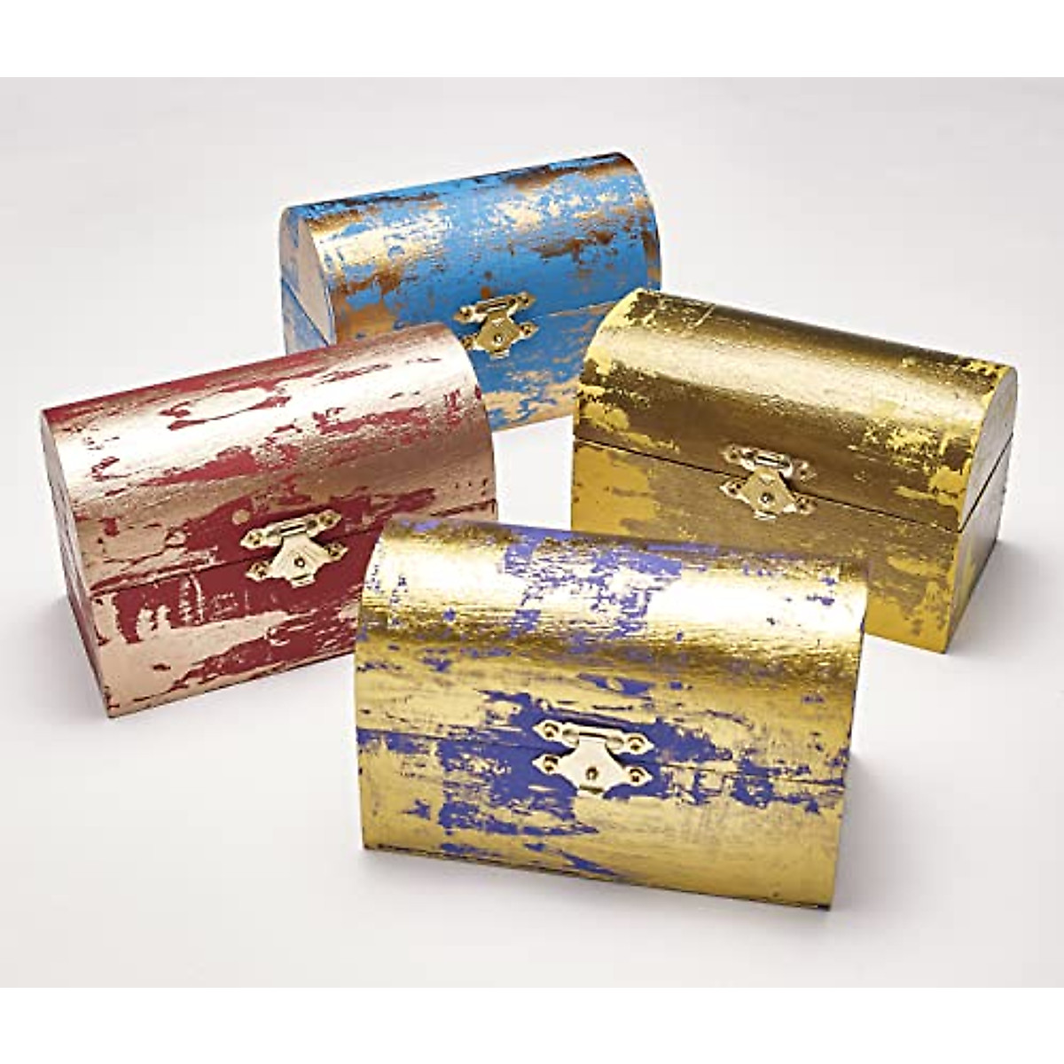 FolkArt Gold Assorted Easy to Apply DIY Crafts, Art Supplies with A Metallic Finish Treasure Paint 2 Fl Oz 59 Ml (Pack of 1)