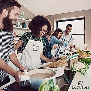 Kana Set of 6 Pot and Pan Protectors for Stacking | 16 inch Separators for Cookware | Stackable Pot Liners | Felt Pan Savers | Dividers (Set of 6, Black)