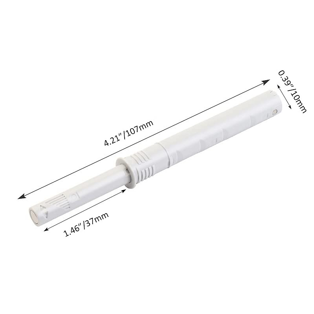 bjsdkff 10 Pack Magnetic Push Latches for Cabinet Door,Push Latches for Cabinets,Cabinet Magnet Latch,for Closet Cupboard Wine Cabinet Drawer Sliding Door Lock Pop-up Door Lock