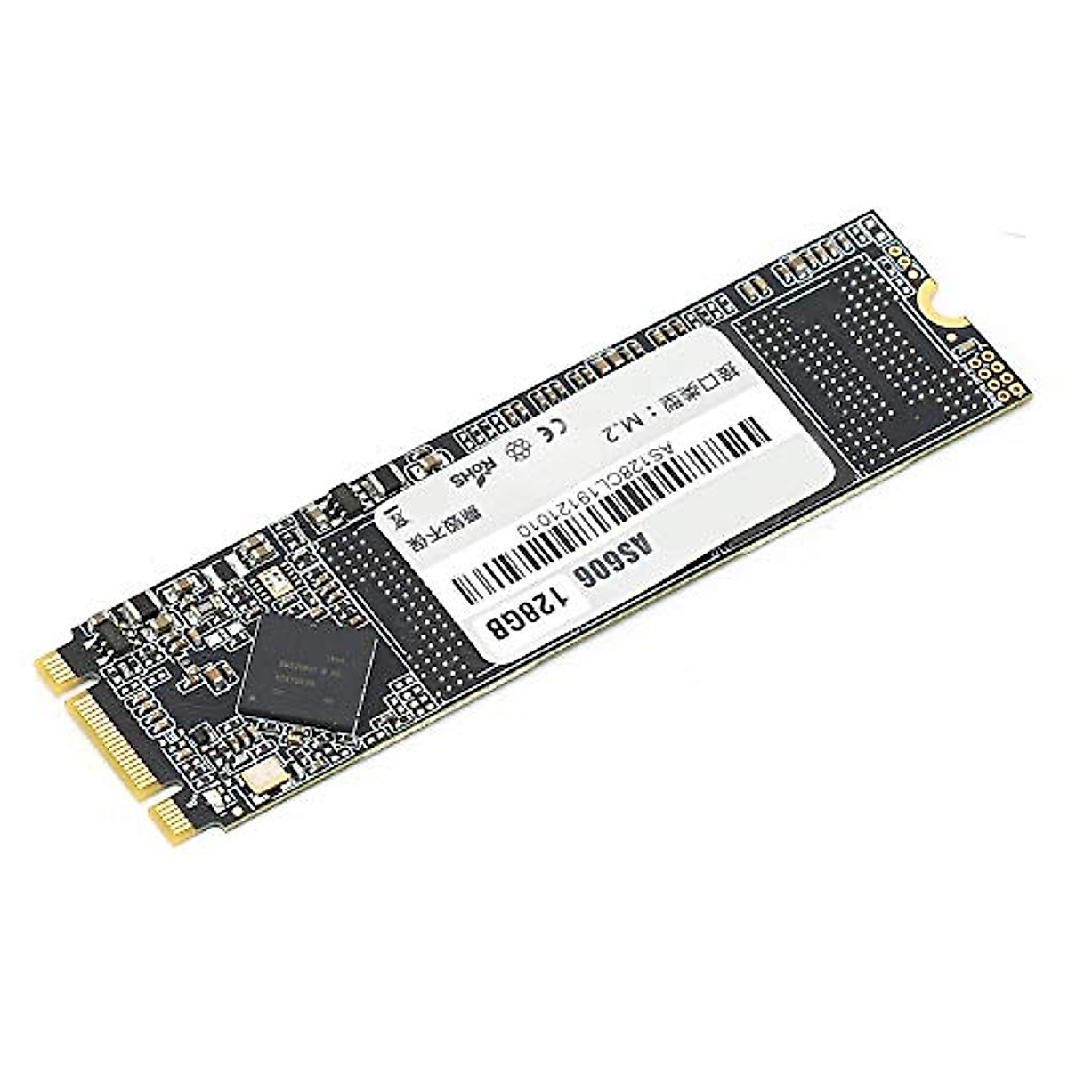 Solid State Drive, 2280 128GB Desktop Computer AS606 Stable Strong Intelligent Master Control Laptop for HighEnd Motherboards, Gaming laptops