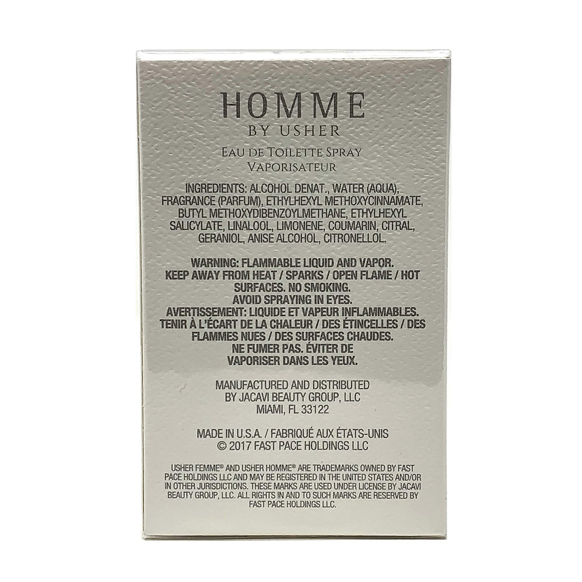 Usher Homme Cologne for Men Eau De Toilette 1.7 oz