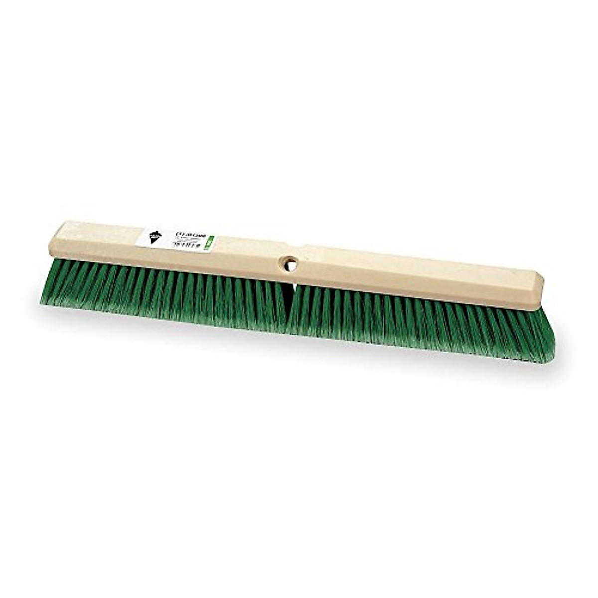 TOUGH GUY Green Flagged Synthetic Fine Sweeping Push Broom