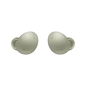 Samsung Galaxy Buds2 True Wireless Earbuds Noise Cancelling Ambient Sound Bluetooth Lightweight Comfort Fit Touch Control, International Version (Olive)