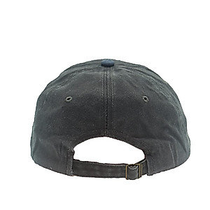 YULOONG Vintage Baseball Cap Embroidery Rock Washed Denim Trucker Cap 100% Cotton Sun Hat for Men Women Adjustable Size Grey