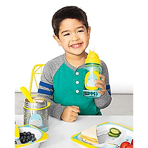 Skip Hop Toddler Sippy Cup with Straw, Zoo Straw Bottle, Shark