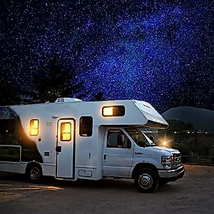 Lounj 2 Inch RV Gel Memory Foam Mattress Topper (RV King (72x80)), Blue