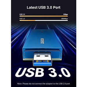 UGREEN USB WiFi 6 Adapter, AX1800 1800Mbps WiFi Adapter for PC Laptop, 5G 2.4G Dual Band WiFi Dongle, USB 3.0 Wireless Network Adapter, Bulit-in Driver for Windows 10/11
