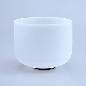 440HZ 8" B Crown Chakra Quartz Crystal Singing Bowl
