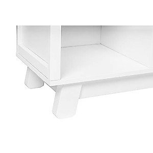Babyletto Hudson Cubby Bookcase in White
