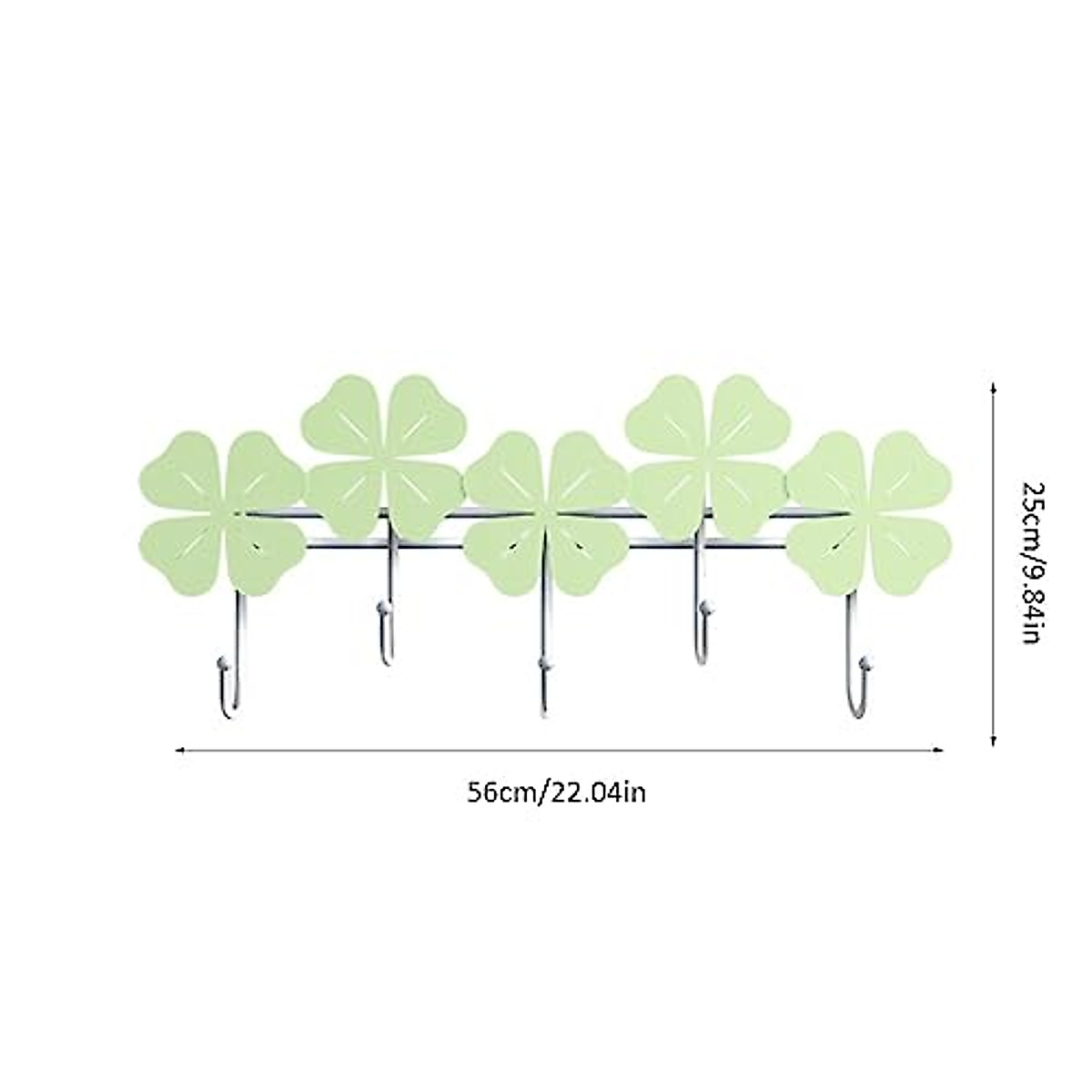 ULTRAWAVE Coat Rack Wall Mount Entrance Door Rear Porch Hanging Hanger Wall Hanging Key Hook Wall Creative Clothes Hook Rack Bathroom Coat Rack Coat Hooks (Color : A)