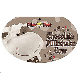 Pillow Pets Sweet Scented Chocolate Cow Stuffed Animal Plush Toy
