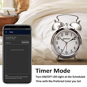 QACA WIFI Controlled LED Deck Lights Multi Color Outdoor IP67 Waterproof Φ1.18"Low Voltage Step Lights In-Ground Lights, Smart Phone APP Controlled, Compatible with Alexa Echo and Google Home, 10 Pack