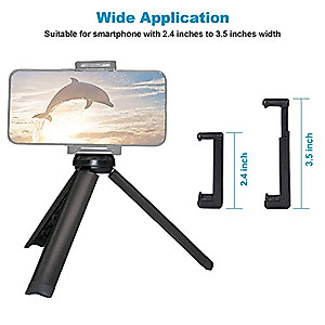 NexiGo Lightweight Mini Tripod for Camera/Phone/Webcam, Extendable Stand, for NexiGo Logitech Webcam C920 C922 C925e C922x C930e C930 C615 Brio and Other Devices with 1/4" Thread