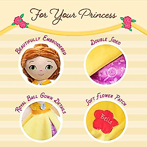 KIDS PREFERRED Disney Baby Belle Plush Stuffed Animal Snuggler Lovey Security Blanket
