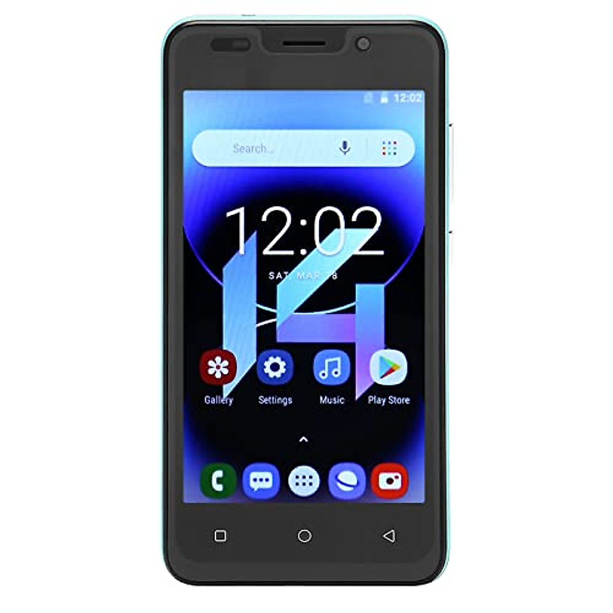 DAUERHAFT 3G Network Cell Phone, 3 Card Slots I14 Pro 5.0 Inch Phone 3 in 1 Navigation System for Outside (US Plug 100-240V)