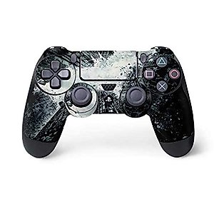 Skinit Decal Gaming Skin for PS4 Controller - Officially Licensed Warner Bros Batman Dark Knight Rises Design