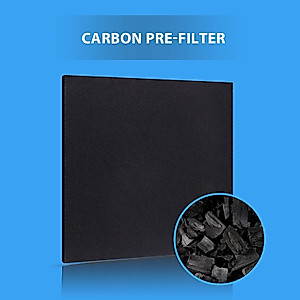 VALZONE HPA300 HEPA Replacement Filter - 3 HEPA Filters & 6 Carbon Pre-filters - Compatible with Honeywell HPA Series & HRF-R Series