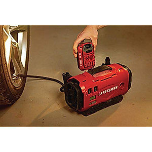 CRAFTSMAN V20 Inflator, Tool Only (CMCE520B) , Red