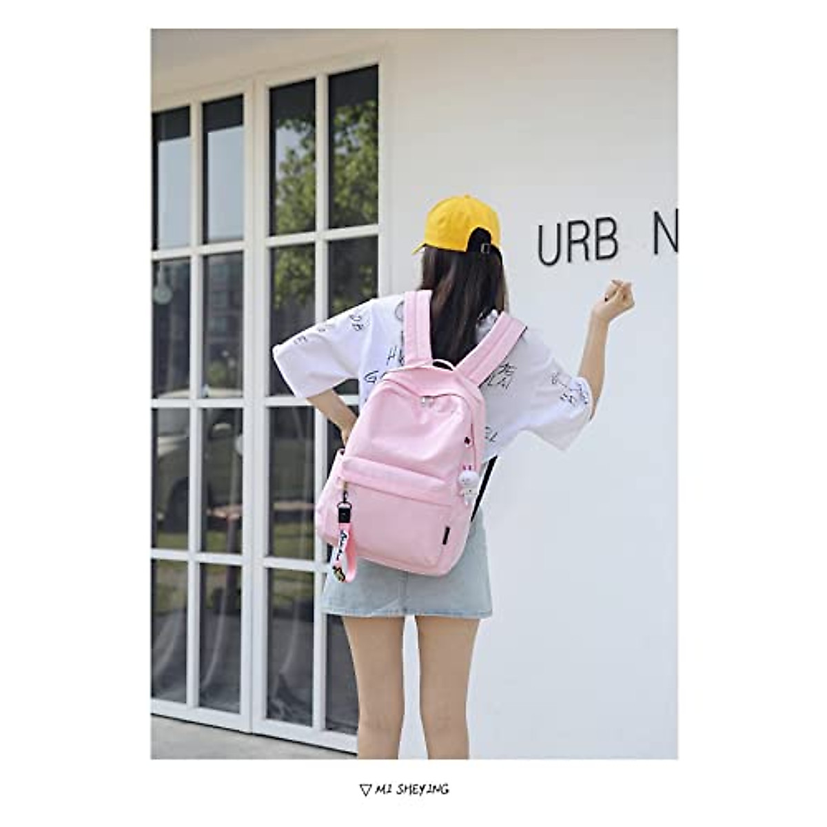 JUSTGOGO KPOP Stray Kids Backpack Daypack Laptop Bag School Bag Mochila Bookbag J2