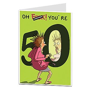 LimaLima Funny 50th Birthday Card For Women