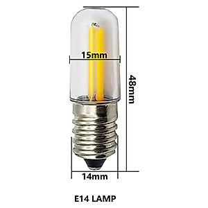 GutReise 5V USB to E14 Socket,2pcs E14 LED Bulbs 5V-6V Lamps for Table lamp Ceiling Christmas Star Home Decoration