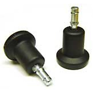 Herman Miller GF 2.5 inch Hard Floor & Carpet Glides Set for Aeron Chair (Set of 5)