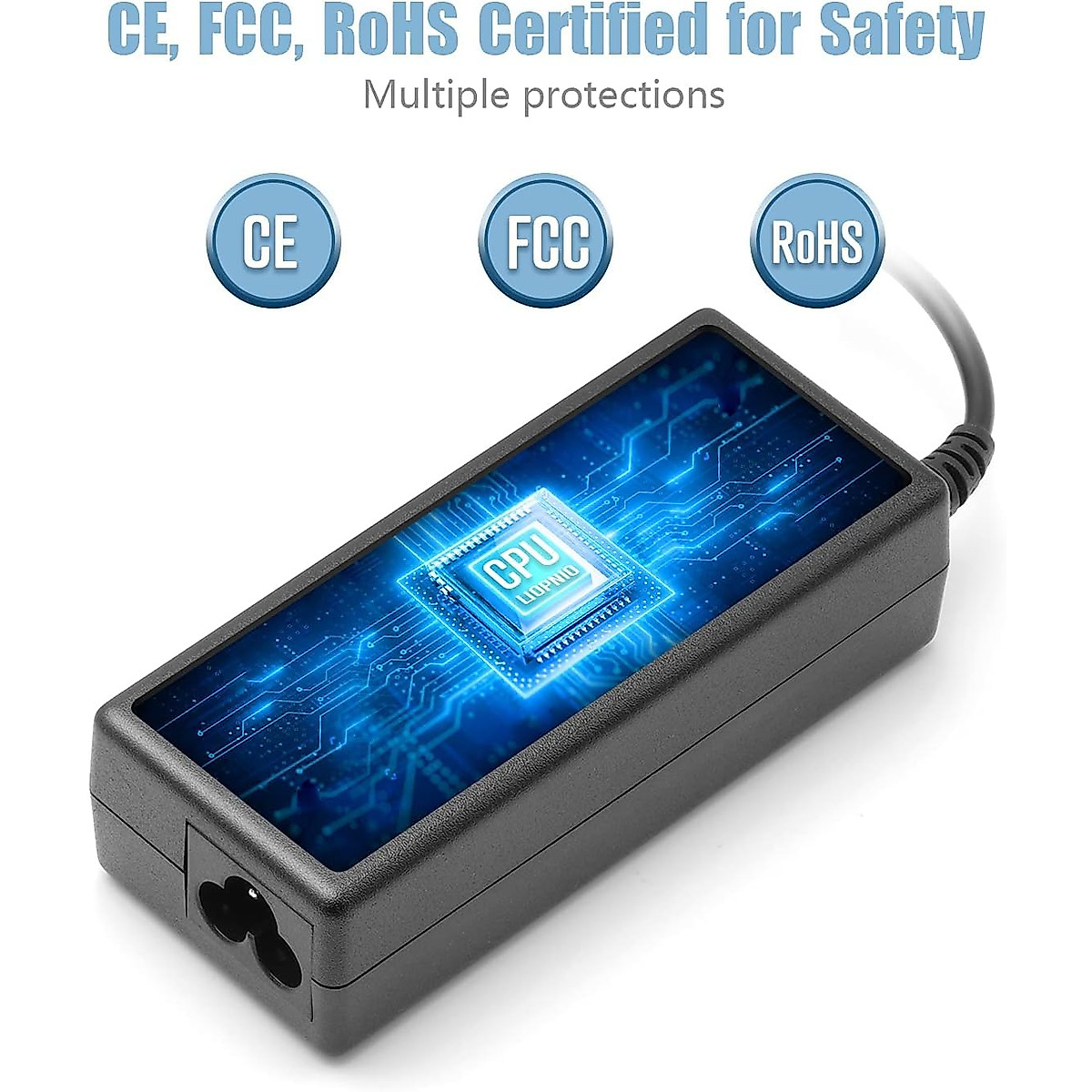 19V Laptops Charger for Acer Aspire 5 A515-56- 36UT Slim A515-54 Spin 1 3 5 Swift 3 SA-271 Chromebook C720 C740 Pa-1450-26 AC Adapter Power Supply Cord
