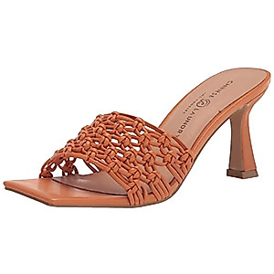 Chinese Laundry Women's Yazzie Heeled Sandal, Orange, 8