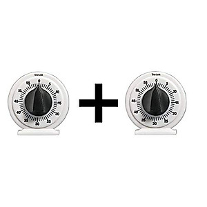 Taylor Precision Products Mechanical Long Ring Timer, Set of 2