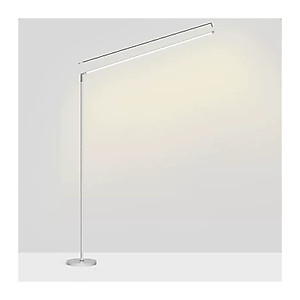 Indoor Floor Lamp LED Floor Lamp Super Bright Living Room Bedroom Bedside Standing Desk Lamp Floor Reading Lamp White Black Floor Lamp (excluding Light Source) Standing Reading Lamps (Color : Gold,